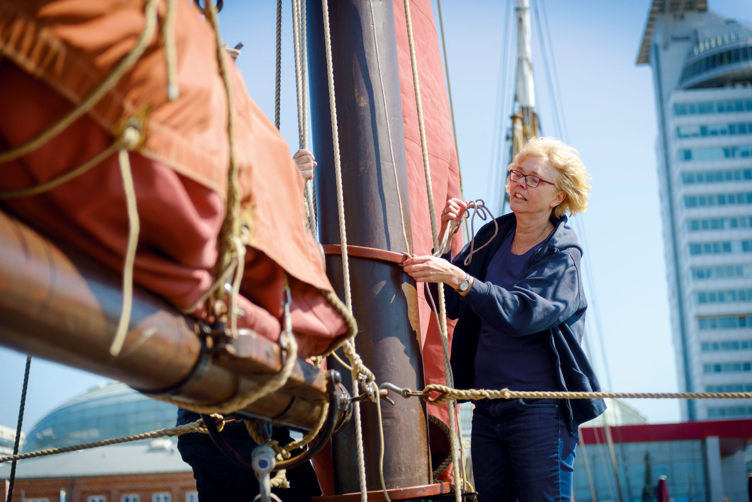 Ehrenamtlich nah am Wasser - GEWOBA Magazin